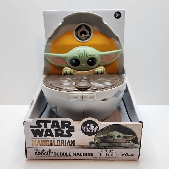 Disney | Toys | Star Wars Mandalorian Nospill Grogu Bubble Making ...